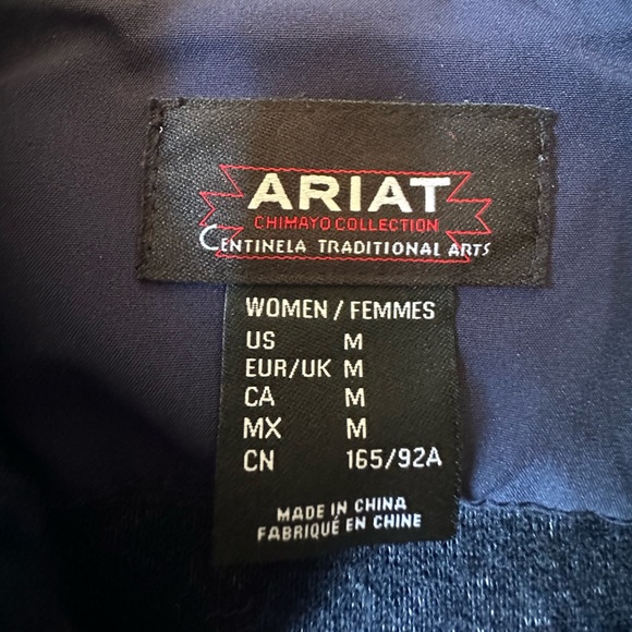 Ariat | Jackets & Coats | Ariat Chimayo Collection Aztec Print Sherpa ...